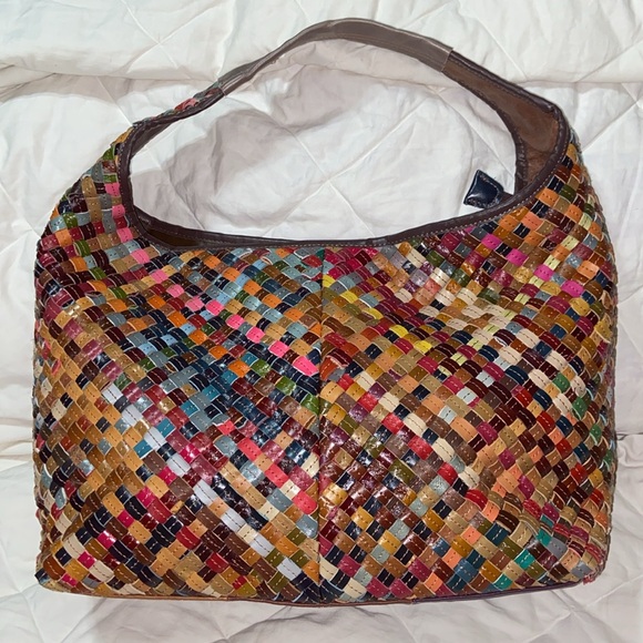 Vera Pelle | Bags | Rare Like New Vera Pelle Italian Leather Large ...